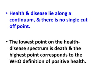SPECTRUM OF HEALTH | PPTX