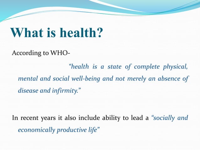 Spectrum of health | PPTX | Infectious Diseases | Diseases and Conditions