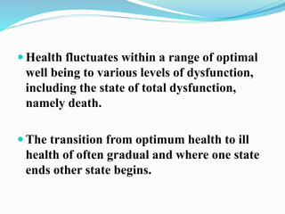 Spectrum of health | PPTX