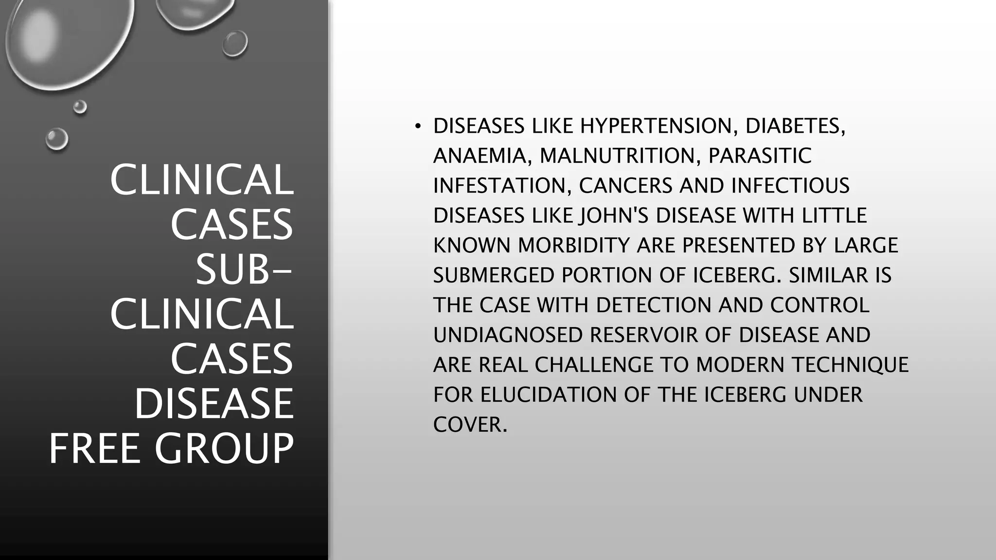 Spectrum of health & Iceberg Phenomenon of disease.pptx