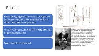 spectrum of IPRs.pptx notes on startup ecosystem | PPTX