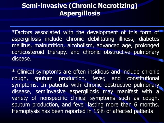 Spectrum of pulmonary asperigellosis | PDF