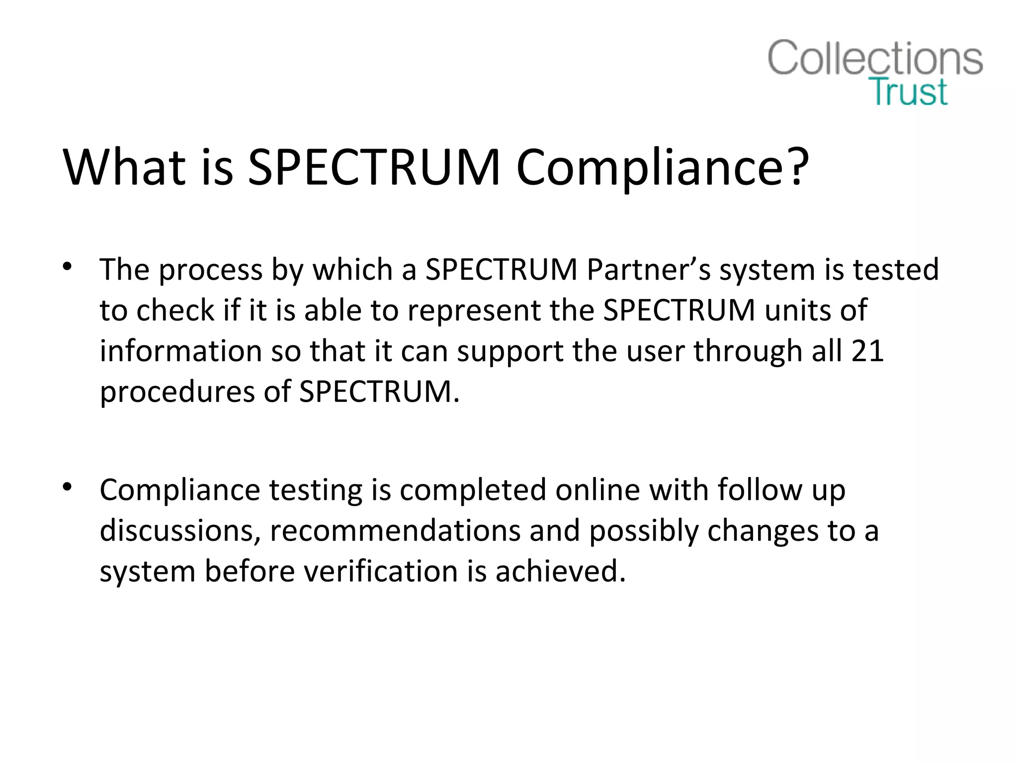 Spectrum partner schemeandcompliance(roadmap2012) | PPT