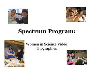 ITEC 830 Final Spectrum Bios | PDF