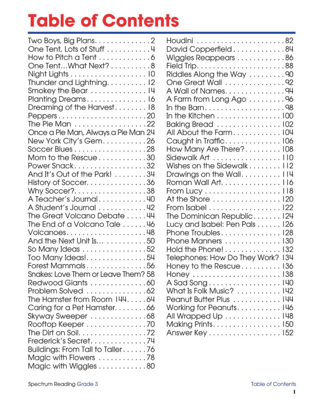 Spectrum Reading Workbook G3 .pdf | Books and Literature