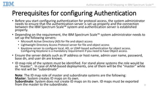 IBM Spectrum Scale Authentication for File Access - Deep Dive | PPTX