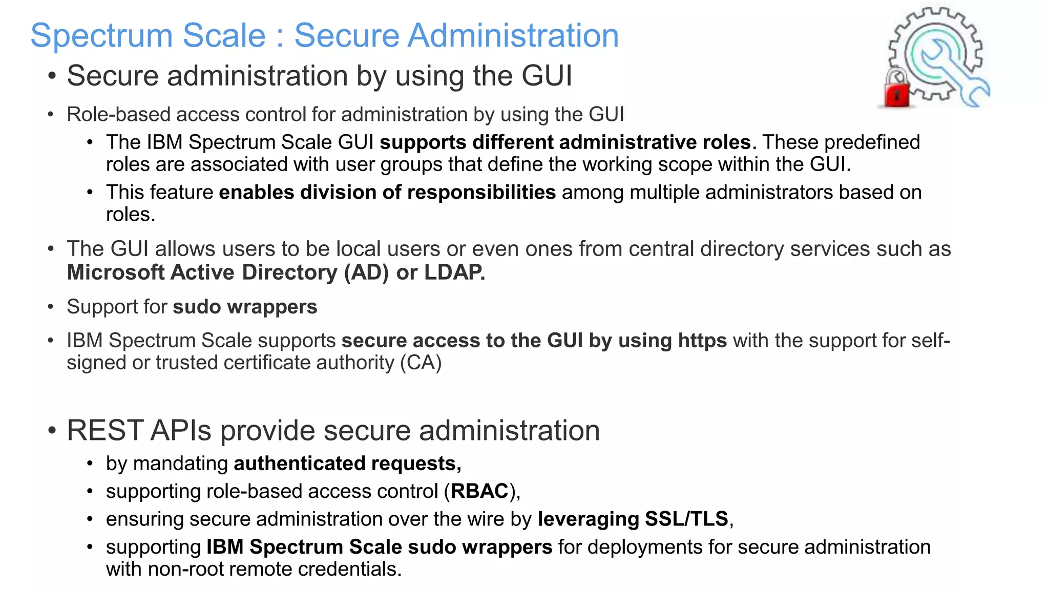 Ibm Spectrum Scale Security Pptx Cloud Computing Internet