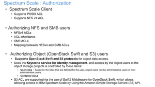 IBM Spectrum Scale Security | PPTX | Cloud Computing | Internet