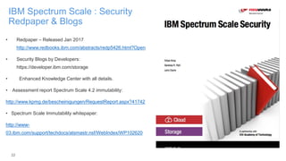IBM Spectrum Scale Security | PPTX | Cloud Computing | Internet