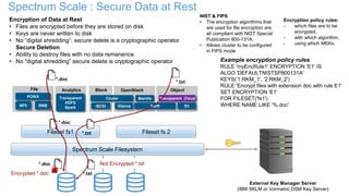 IBM Spectrum Scale Security | PPTX | Cloud Computing | Internet