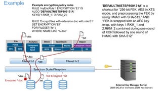 IBM Spectrum Scale Secure- Secure Data in Motion and Rest | PPT