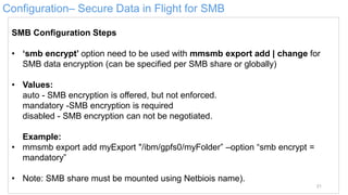 IBM Spectrum Scale Secure- Secure Data in Motion and Rest | PPT