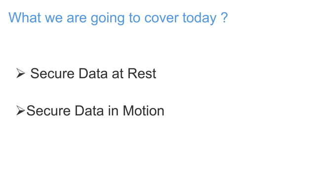 IBM Spectrum Scale Secure- Secure Data in Motion and Rest | PPT