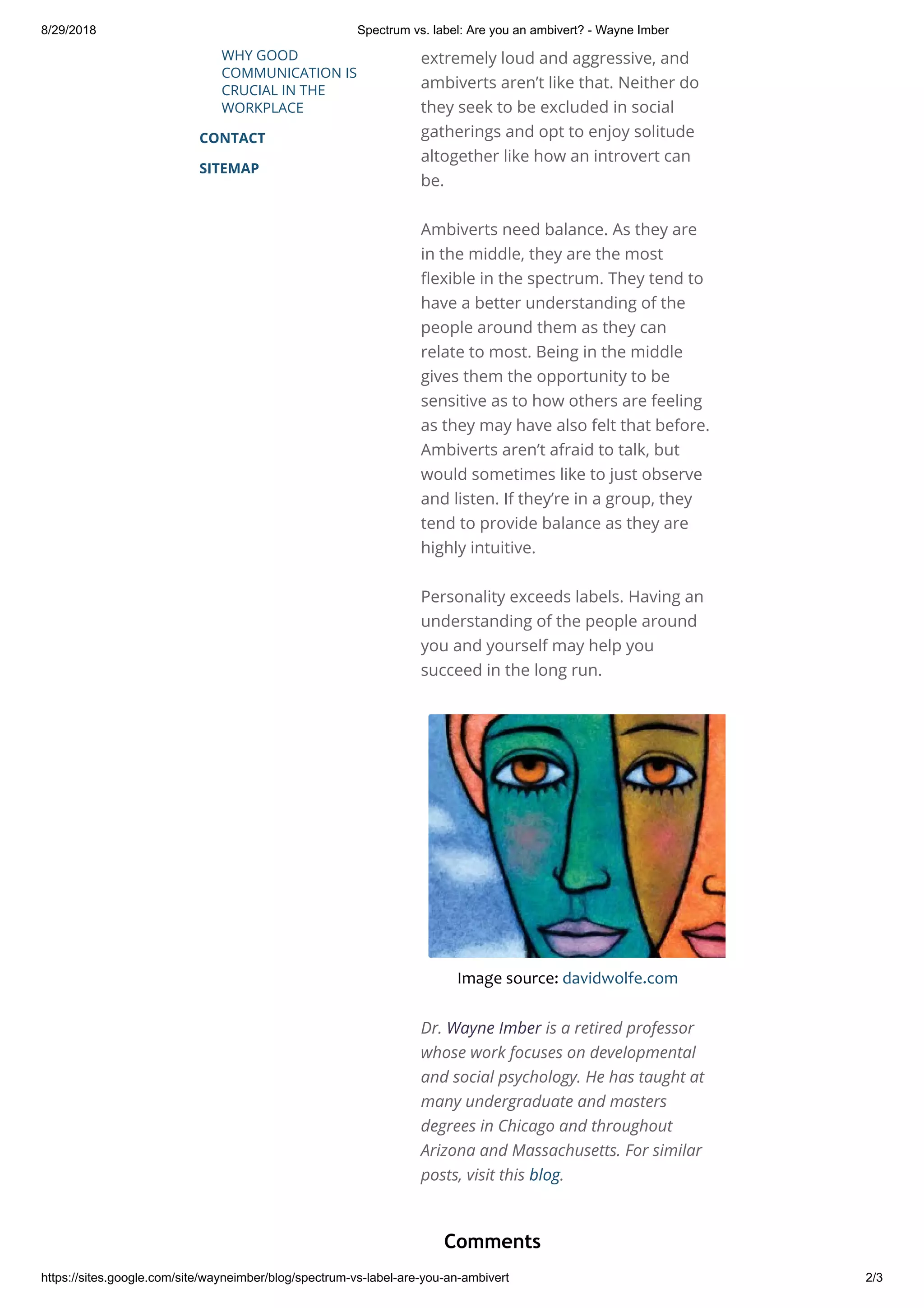 Spectrum vs label are you an ambivert | PDF