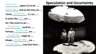 TOEIC Speaking Practice - Speculation Phrases | PPTX
