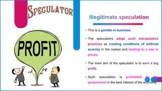 Speculation and hedging and forward and futures trading | PPTX
