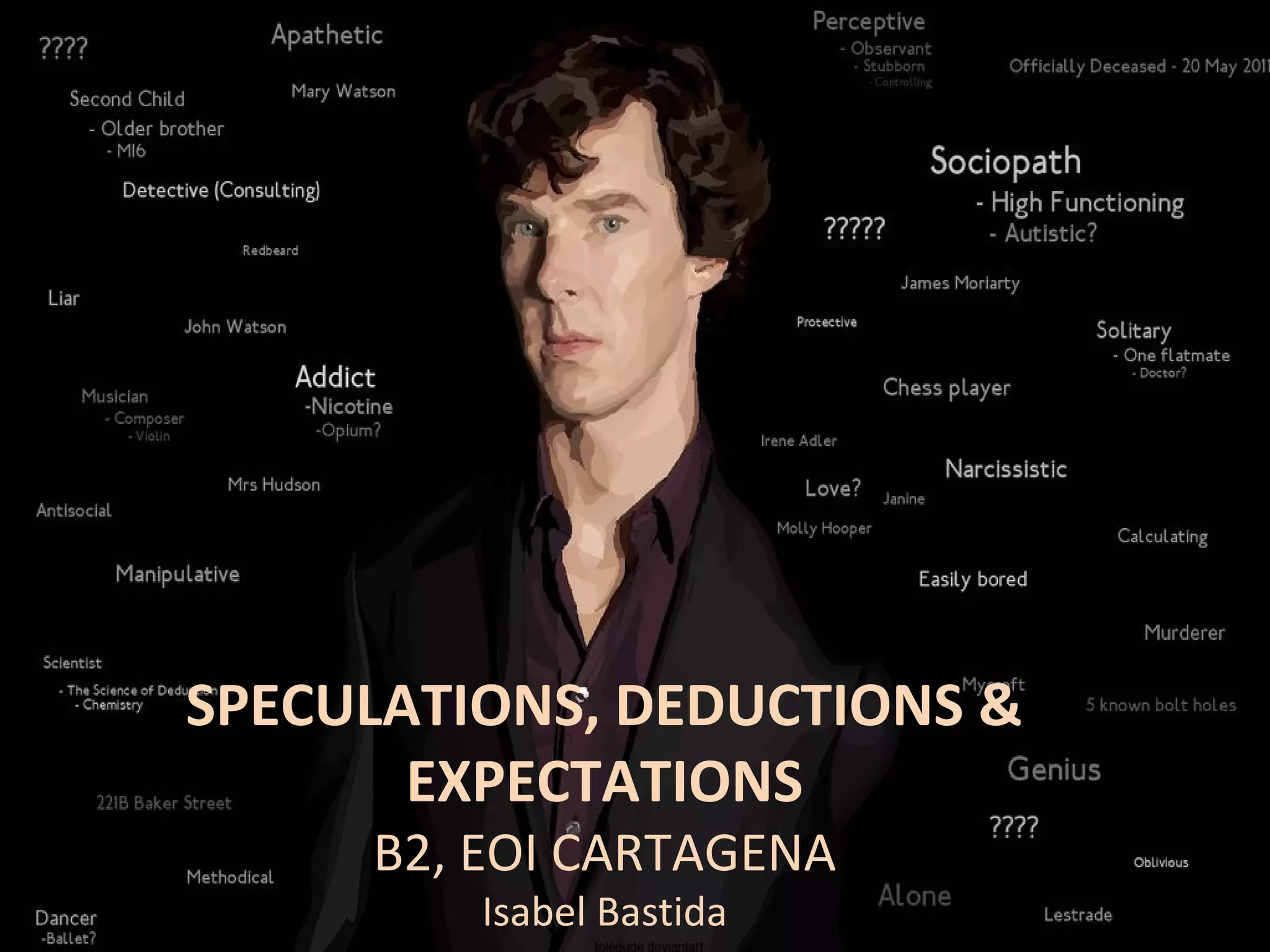 Speculation, Deduction and Expectancy | PPT