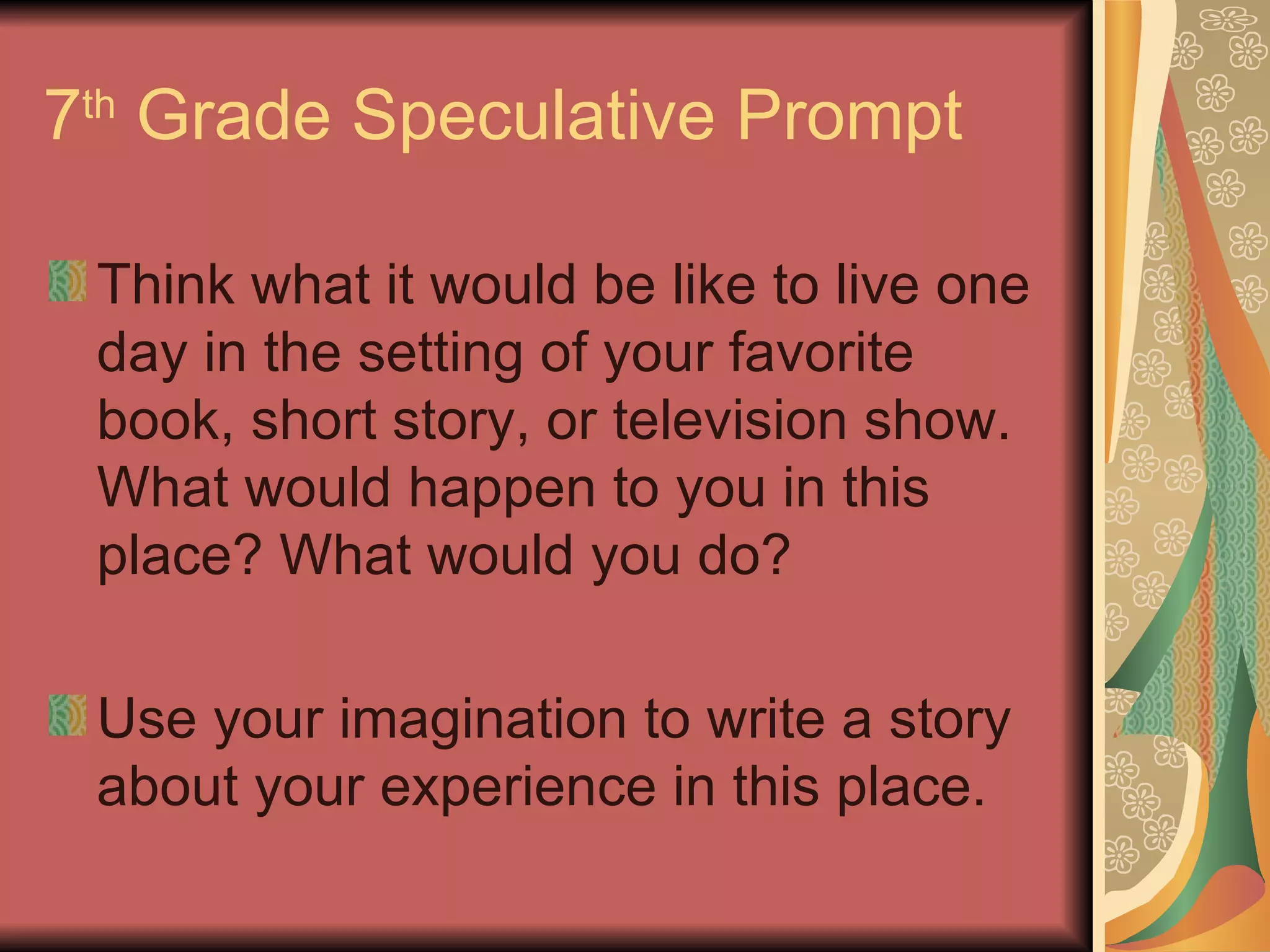 Speculative writing | PPT | Free Download