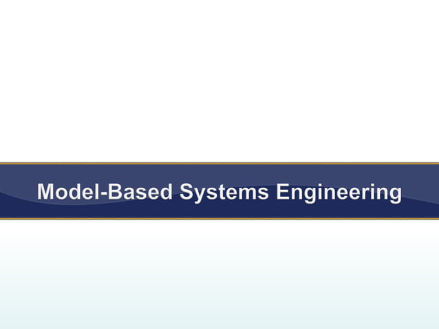 Model-Based Systems Engineering Demystified | PDF | Defense Industry | Industries
