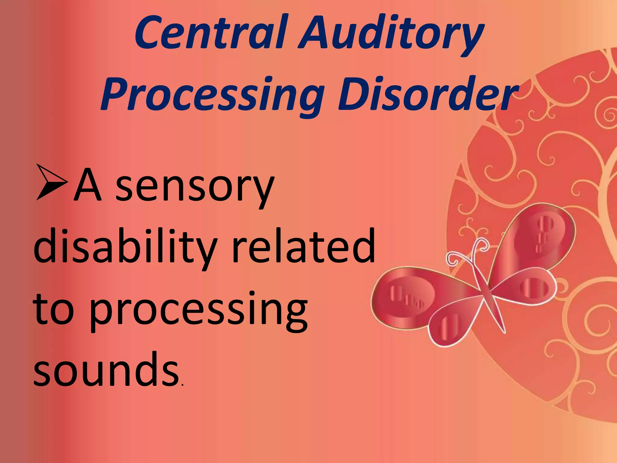 LEARNING DISABILITY | PPTX