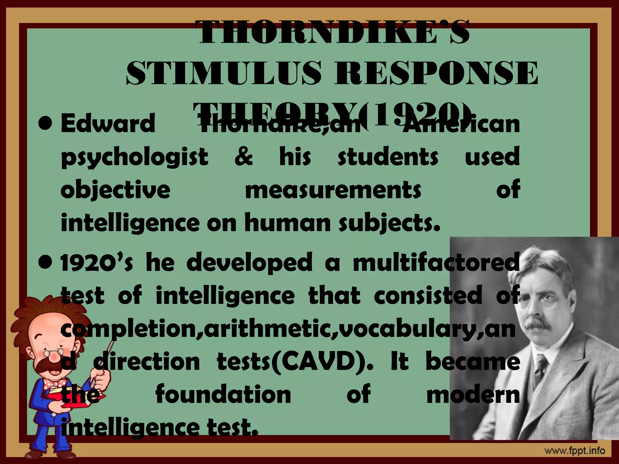 theories and Definitions of Intelligence | PPT