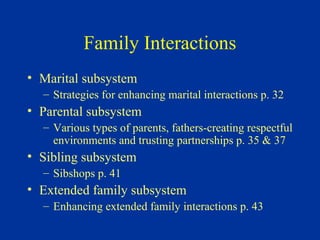 Sped 605-family-systems-partnerships | PPT