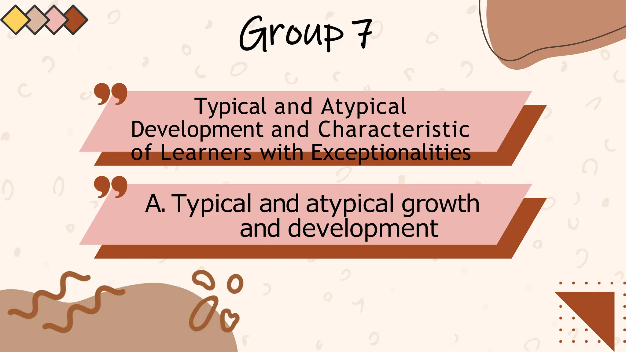 Special Education Report, Typical and Atypical Development of Children ...