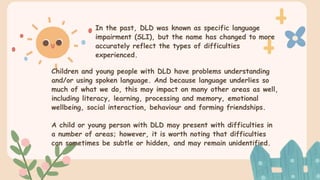 SPED 103 Report- Learners with Developmental Language Disorder | PPT