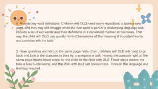 SPED 103 Report- Learners with Developmental Language Disorder | PPT