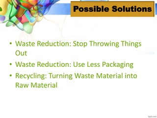 Solid Waste Management | PPTX