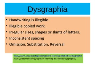 Learning Disability and Interventions you can do at home | PPT