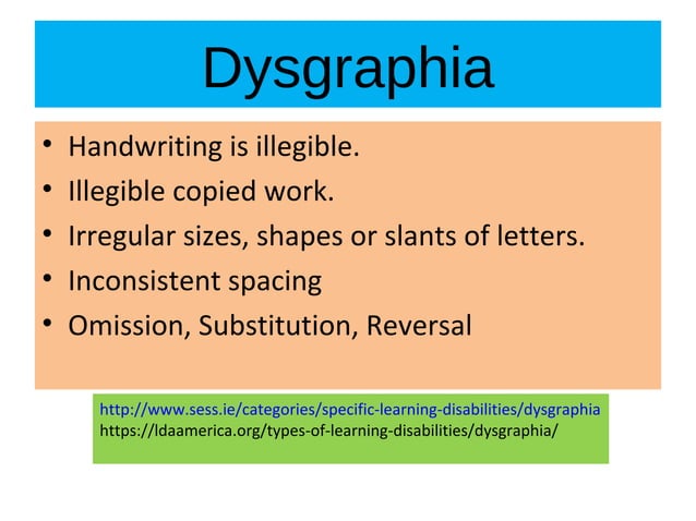 Learning Disability and Interventions you can do at home | PPT