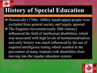 Sped in canada | PPTX