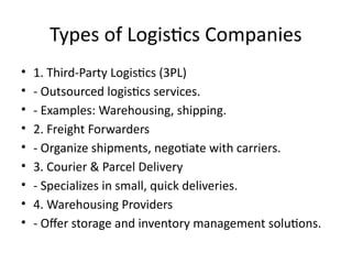 The Importance of Choosing Local Freight Forwarding Companies | PPT