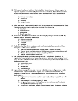 Sped let reviewer (assessment) | DOCX