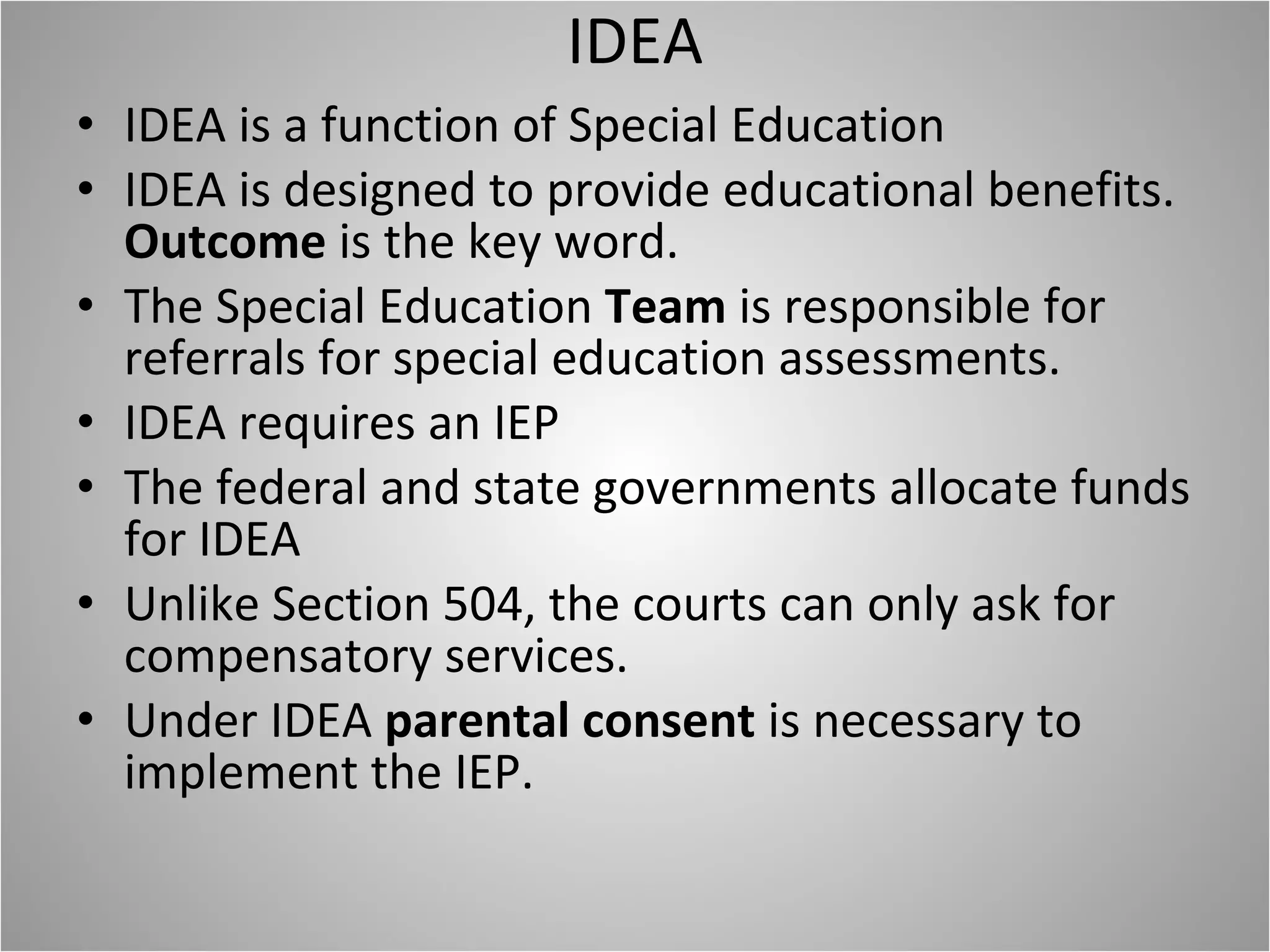 Special Education Overview | PPT