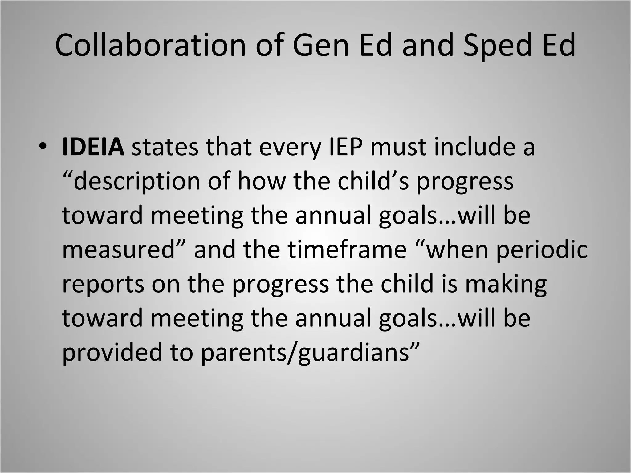 Special Education Overview | PPT