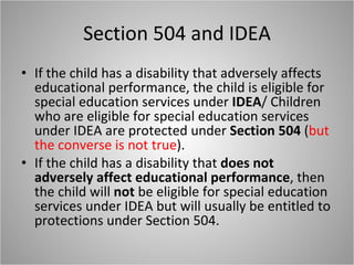 Special Education Overview | PPT