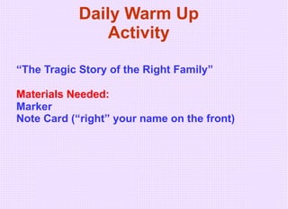 Sped presentation 2011 | PPT