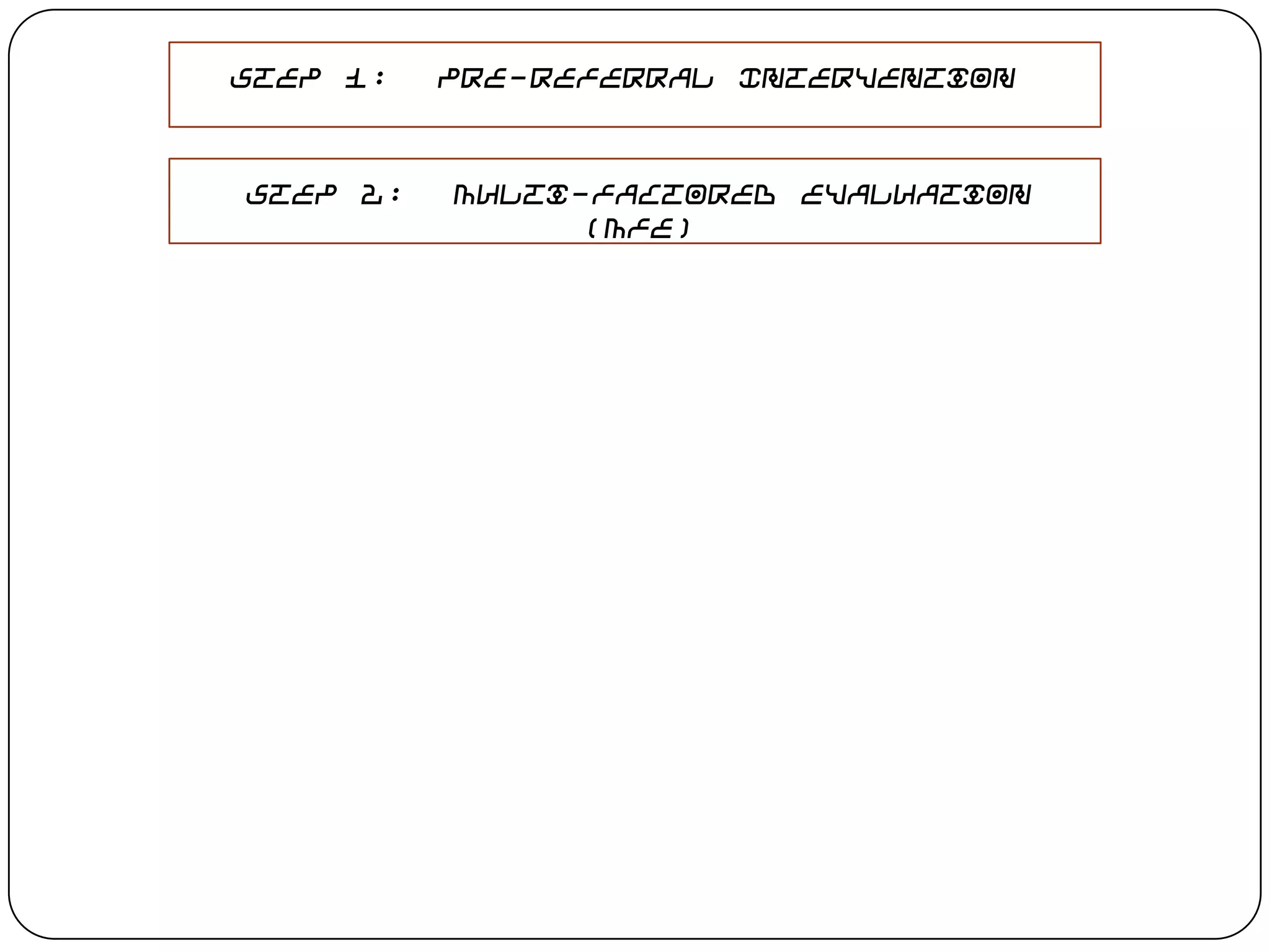 Sped referral process | PPTX