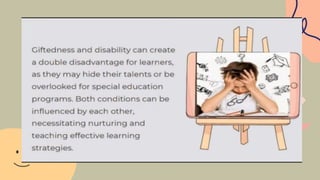 SpEd report about special needs for learners | PPT