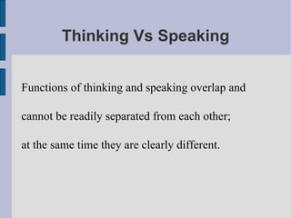 Speech and language disorders | PPT