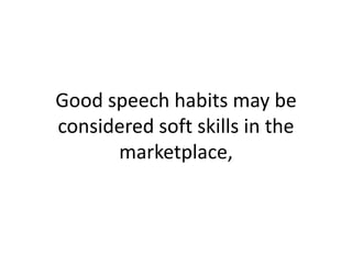 Speech Business Communication | PPTX