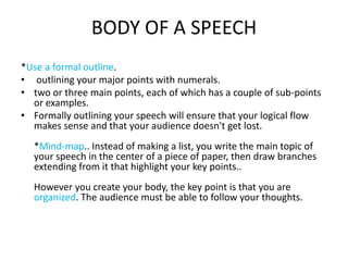 Speech | PPT