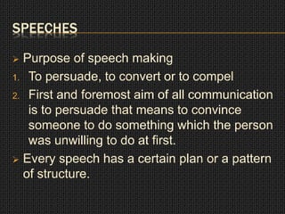 How to create an effective Speech | PPTX