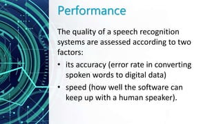 Speech Recognition | PPTX
