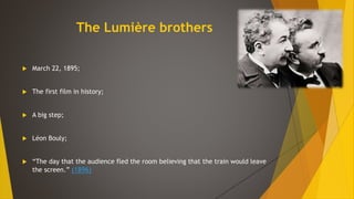 The history of the Cinema | PPT