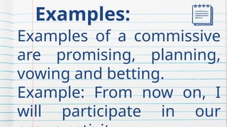 Oral communication speech acts about locutionary act, illocutionary act ...