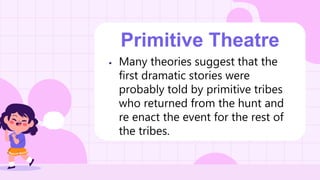 the history and elements of drama presented by group 1 | PPTX