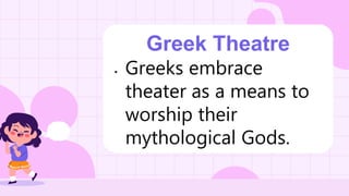 the history and elements of drama presented by group 1 | PPTX